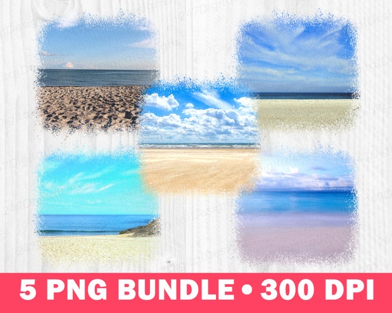 Landscape Background Clipart Beach Landscape Png Summer - Etsy