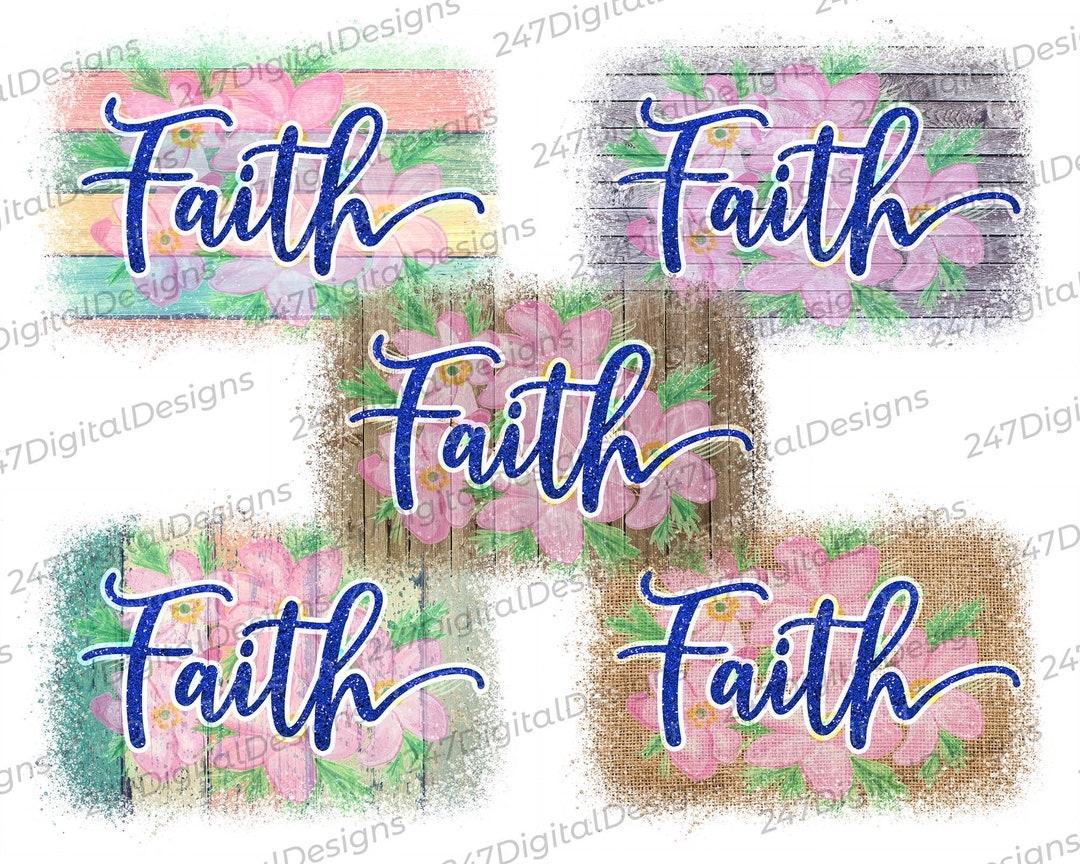 Faith Clipart, Faith Sublimation Designs Downloads, Christian Png ...