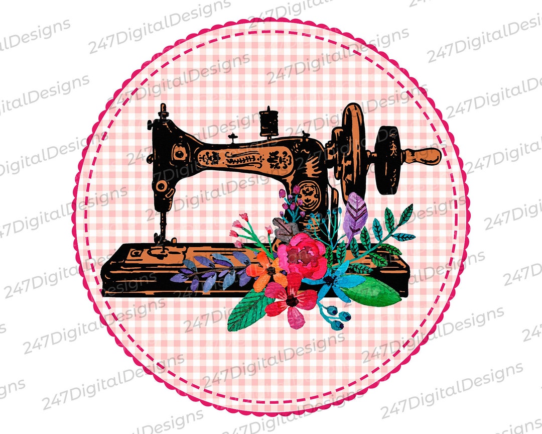 Sewing Sublimation Designs Downloads, Sewing Png,seamstress Design ...