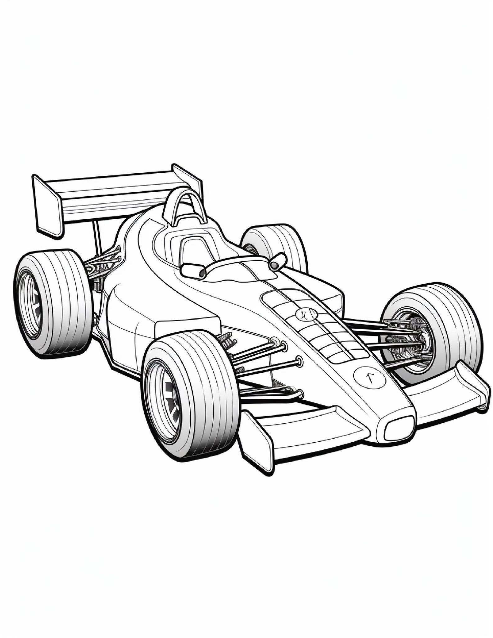 High-octane Sports Car Coloring Pages for Kids & Adults 70 Printable ...