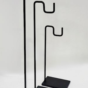 Black Tabletop Metal Display Stands (3 Pack) Small, Medium, Large (FREE ...