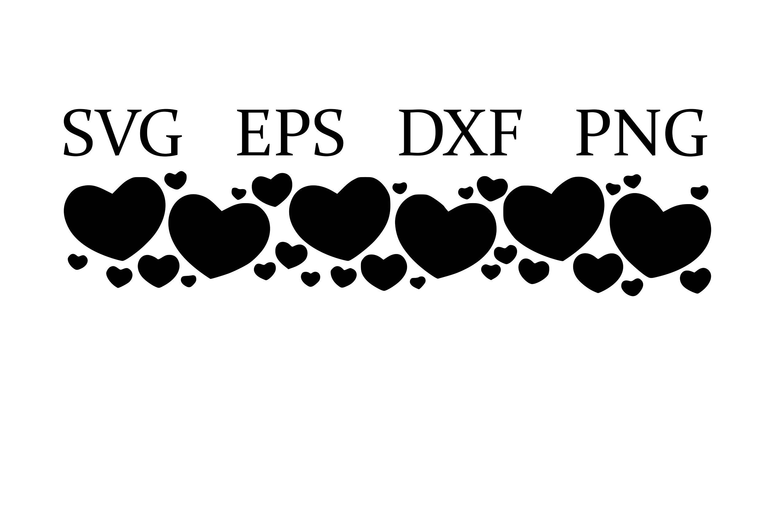 Heart Banner, Banner, Hearts, Love - Etsy