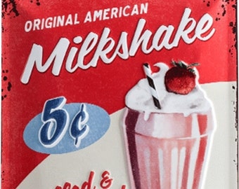 Milkshake Sign | Etsy