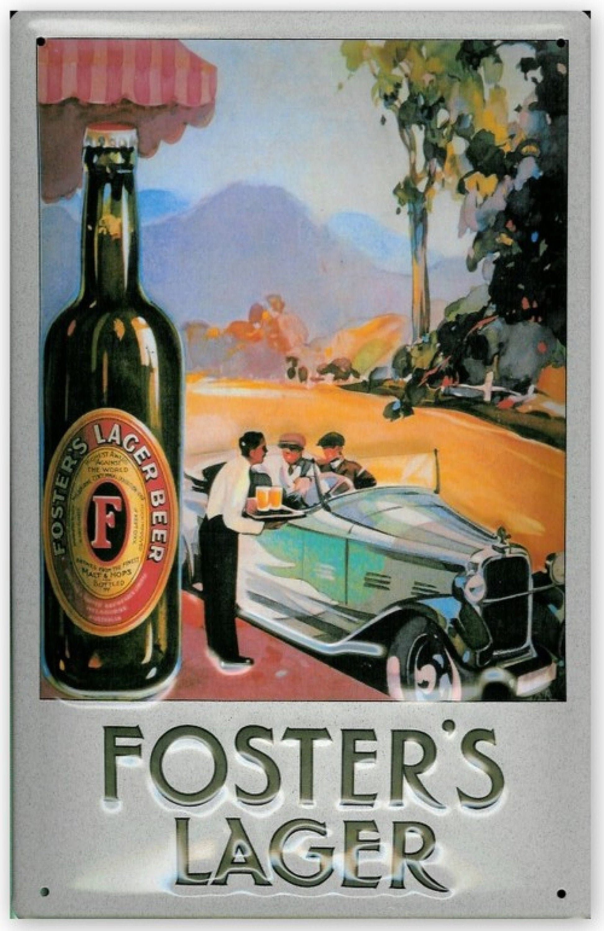 Fosters Beer Sign for sale | Only 4 left at -65%