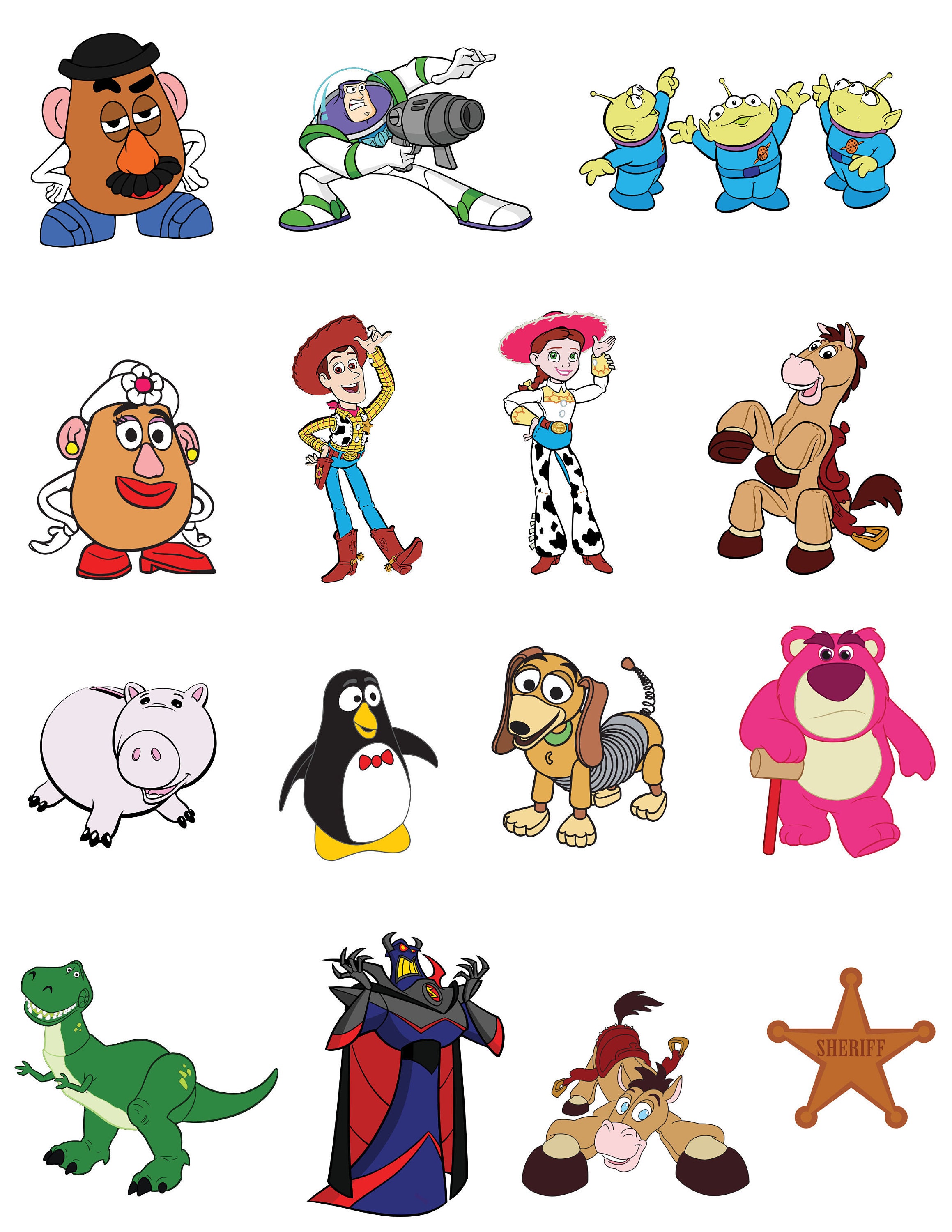 Toy Story Stickers | Etsy