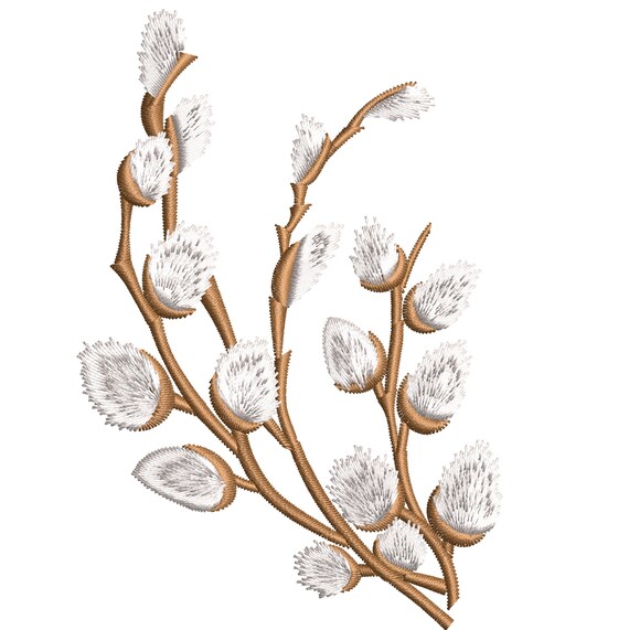 Willow Tree Machine Embroidery Design hoop 100/100 Mm | Etsy