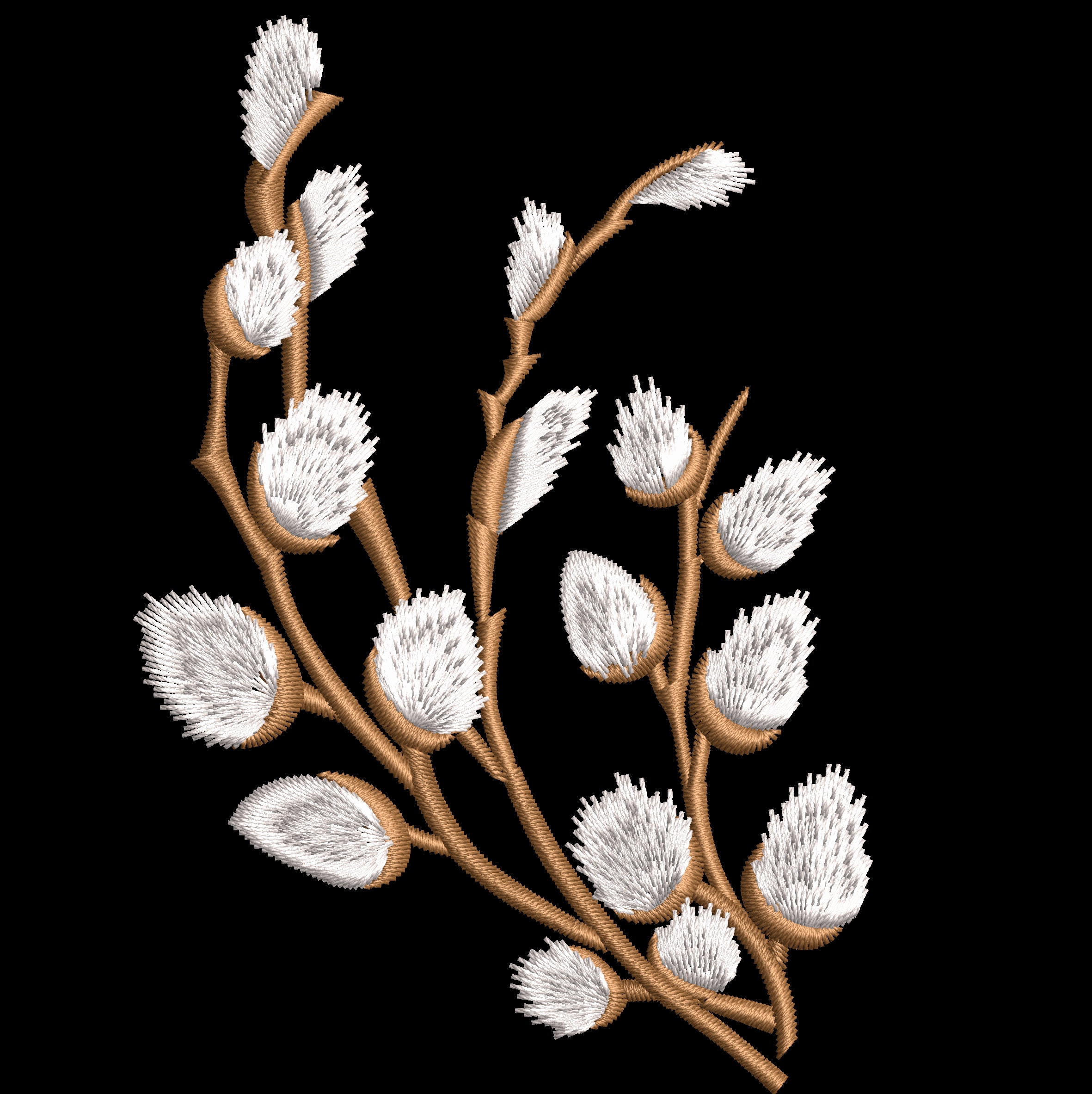 Willow Tree Machine Embroidery Design hoop 100/100 Mm | Etsy