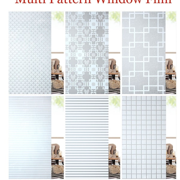 Vinyl Window Privacy Film - Etsy