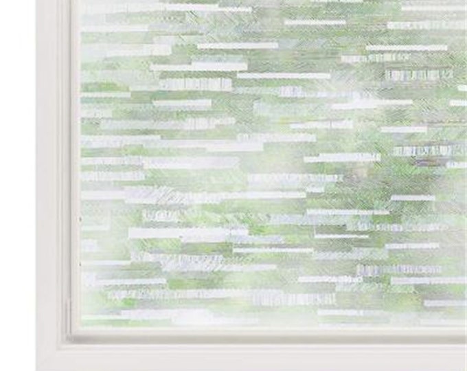 3D Premium Window Privacy Film, Static Cling Sticker,anti-uv, No Glue ...