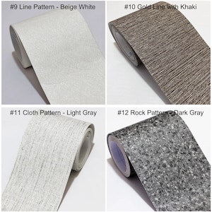 Peel and Stick PVC Self-adhesive Wallpaper Border Board Trim Moulding ...