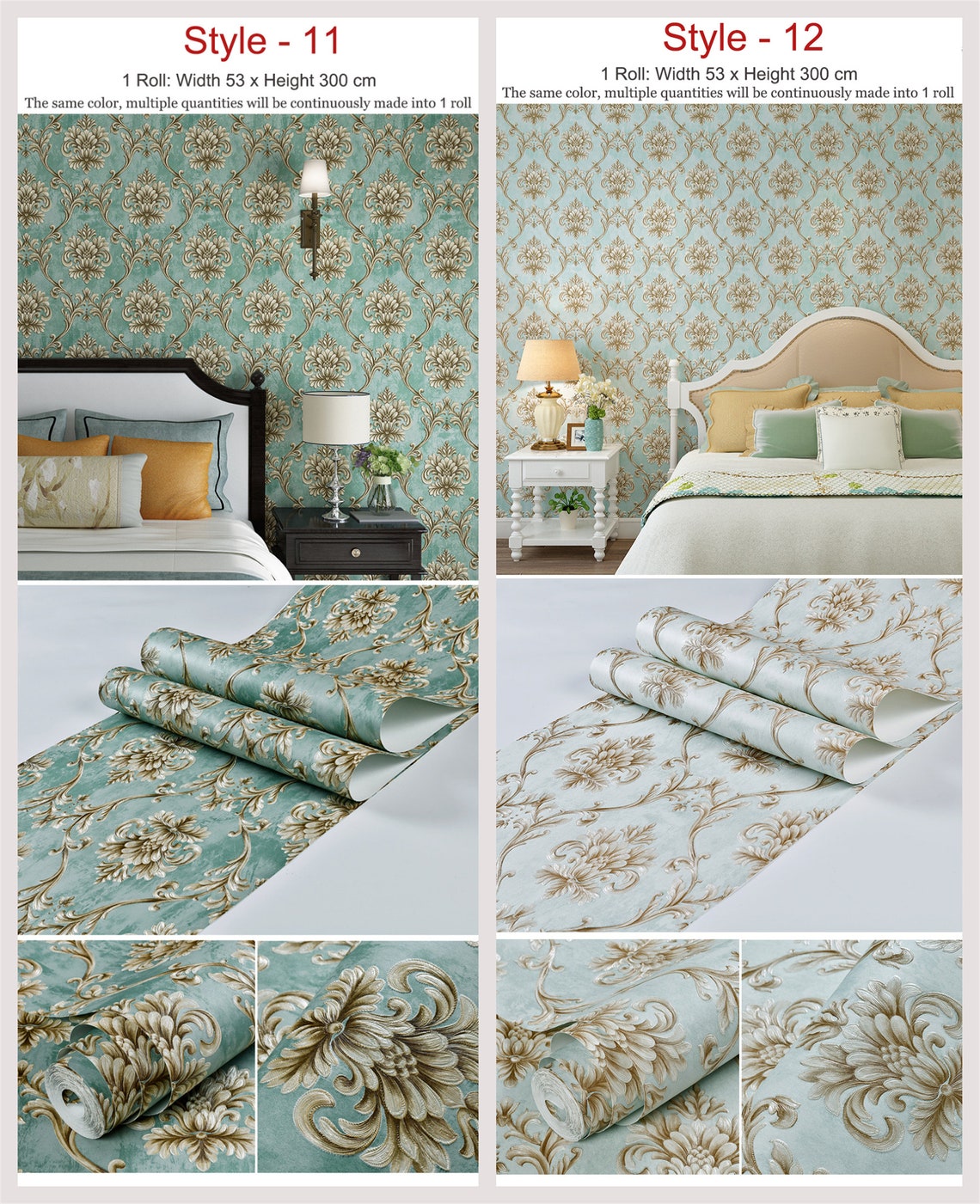 3D Wallpaperself Adhesive Wallpaperremovable Wall - Etsy