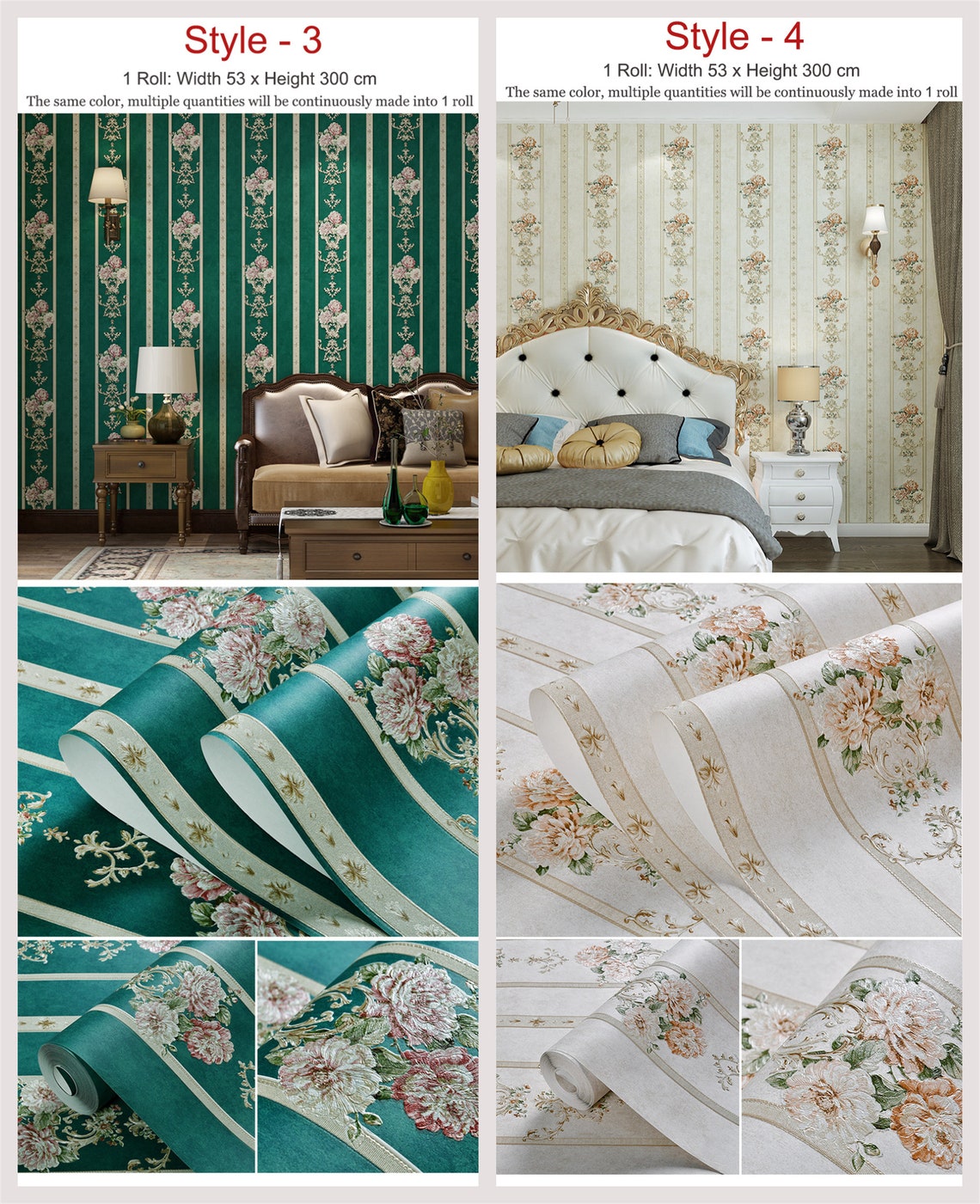 3D Wallpaper,self Adhesive Wallpaper,,removable Wall Decal,peel and ...