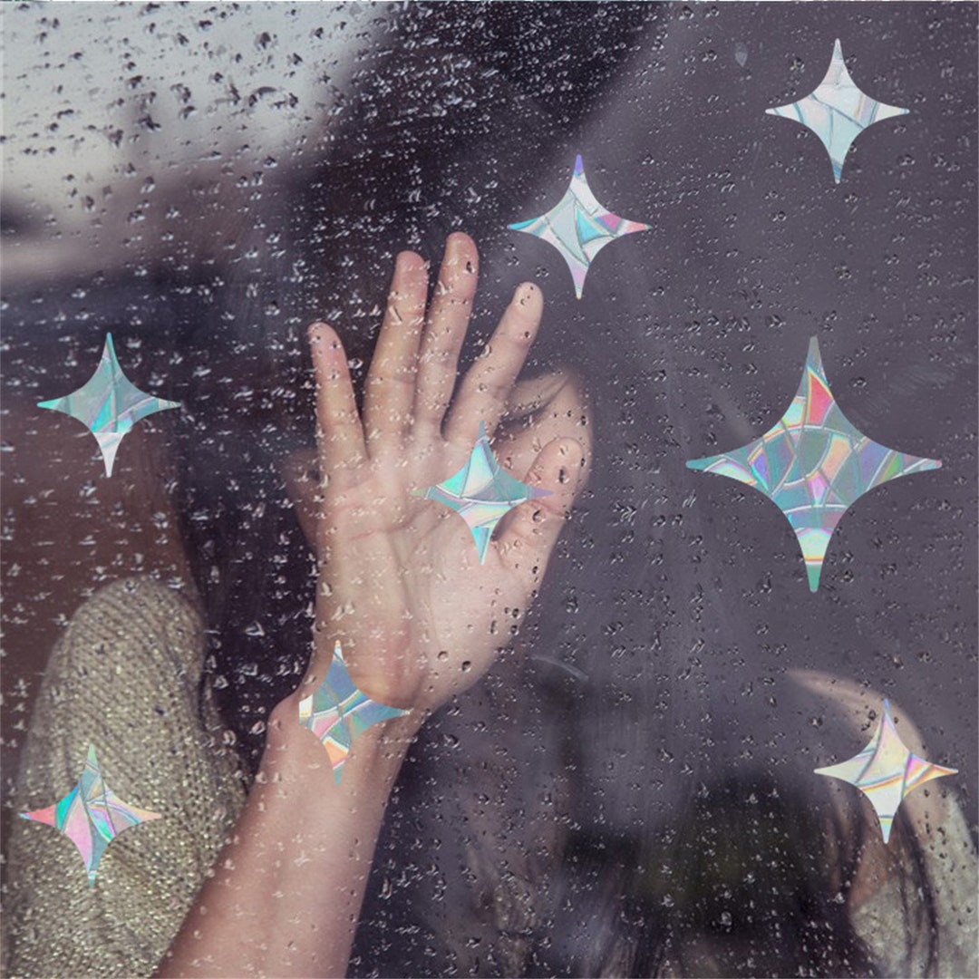 Stars Window Gems,rainbow Window Films,window Decals,static Window ...