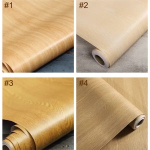 Wood Wallpaper Tile Stickers,peel&stick Tile Decals,wood Grain Wall ...