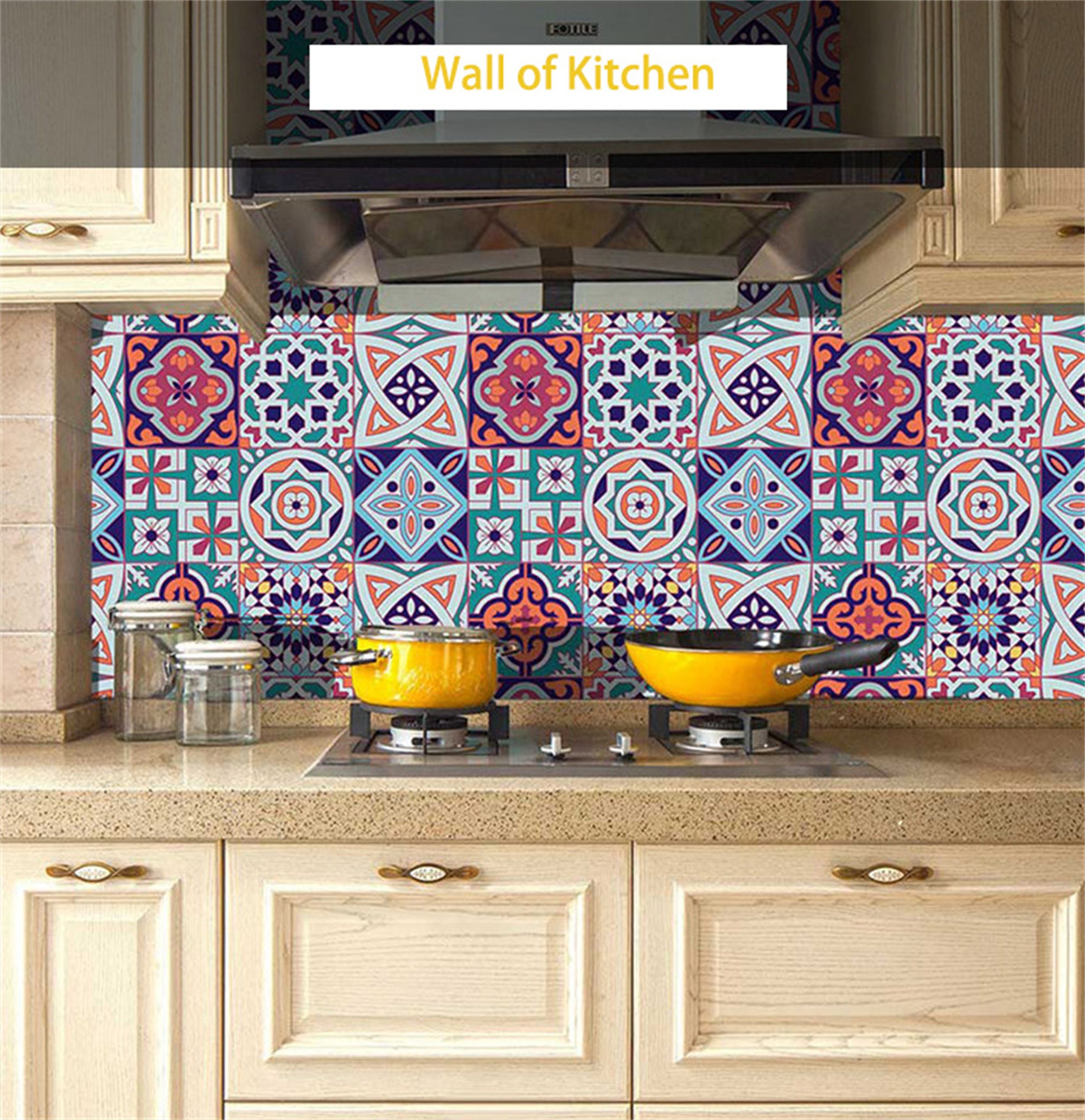 Tile Sticker Vinyl Decal for Kitchen Bathroom Backsplash Floor | Etsy