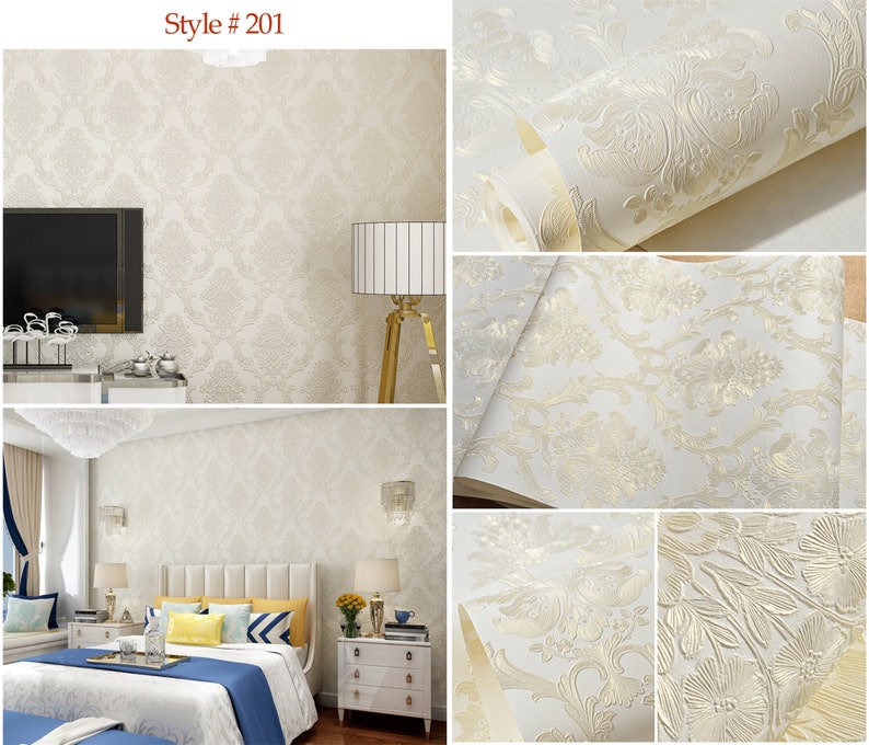 Self Adhesive Wallpaper Non-woven Fabric Wall Paperremovable - Etsy
