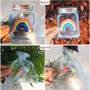 Shark Suncatcher Sticker,jellyfish Sun Catcher,static Cling Window ...