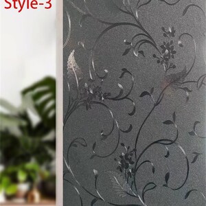 Window Privacy Film Peel & Stick Window Vinyl Sticker,frosted Privacy ...