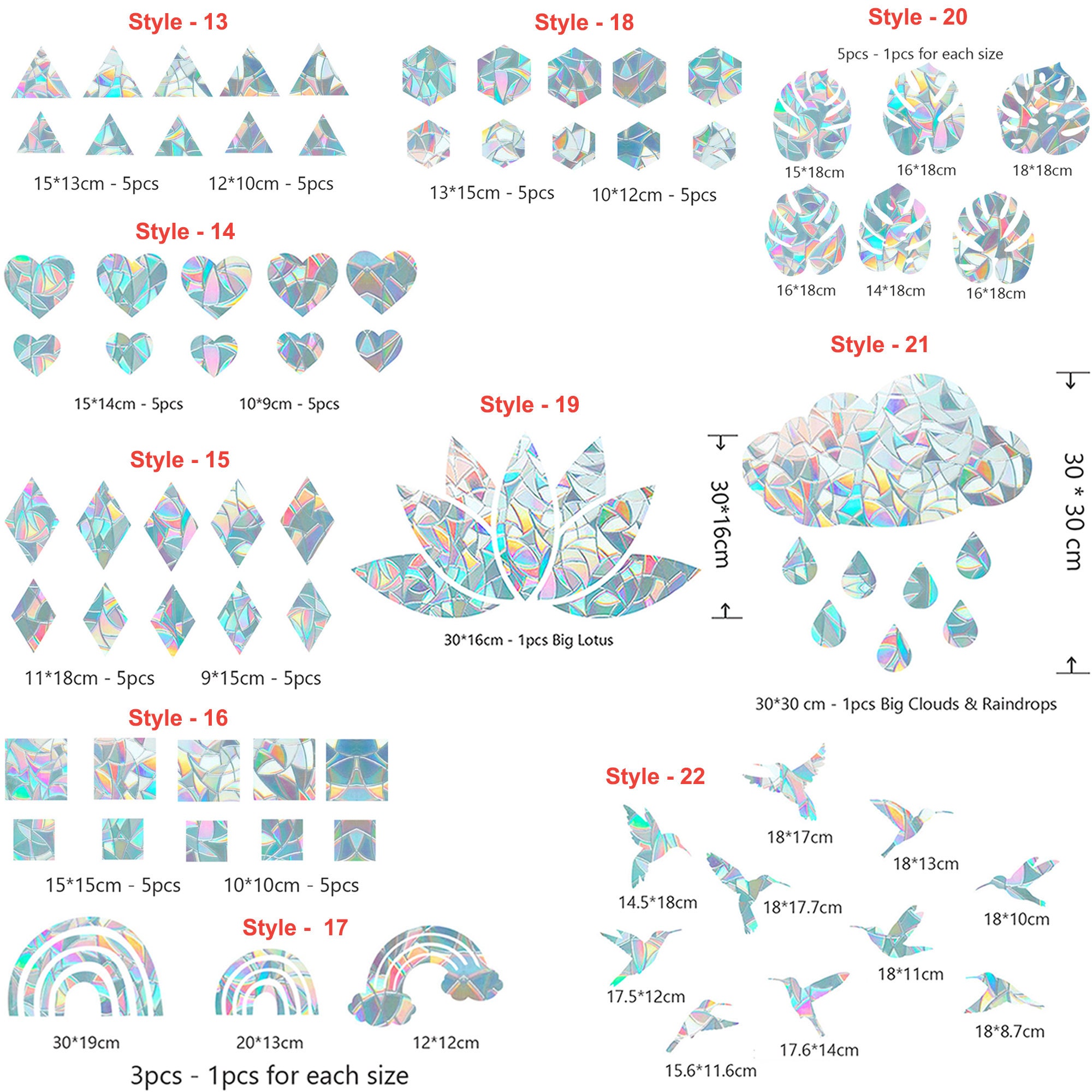 Dragon Window Gems,rainbow Window Film,window Decals,static Window ...