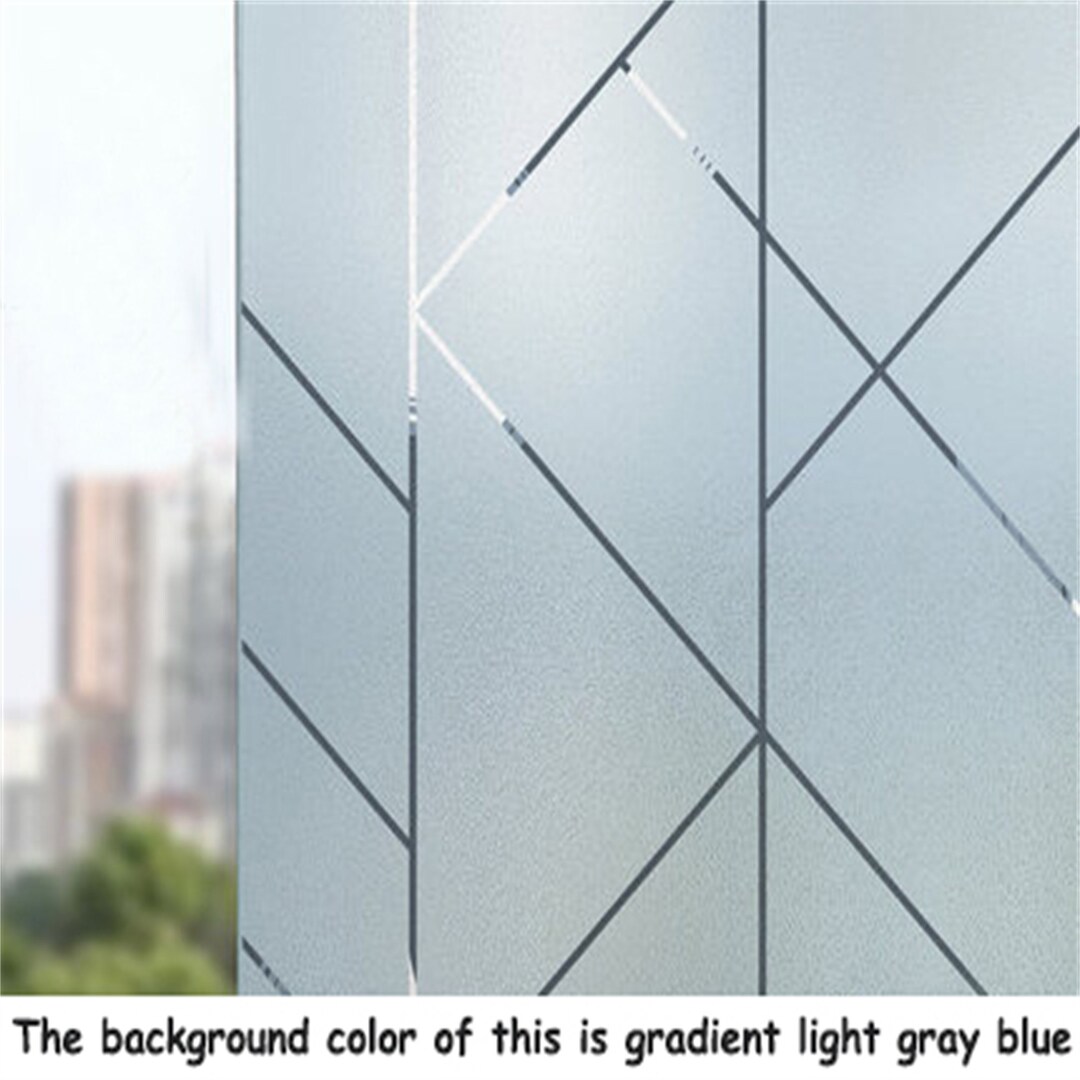 3D Premium Window Privacy Film, Static Cling Sticker,anti-uv, No Glue ...