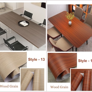 Wood Wallpaper Tile Stickers,peel&stick Tile Decal,wood Grain Wall ...