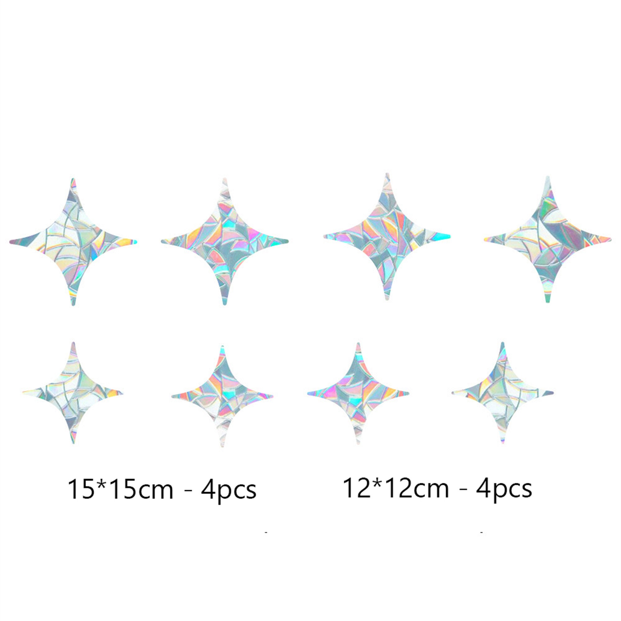 Stars Window Gemsrainbow Window Filmswindow Decalsstatic - Etsy