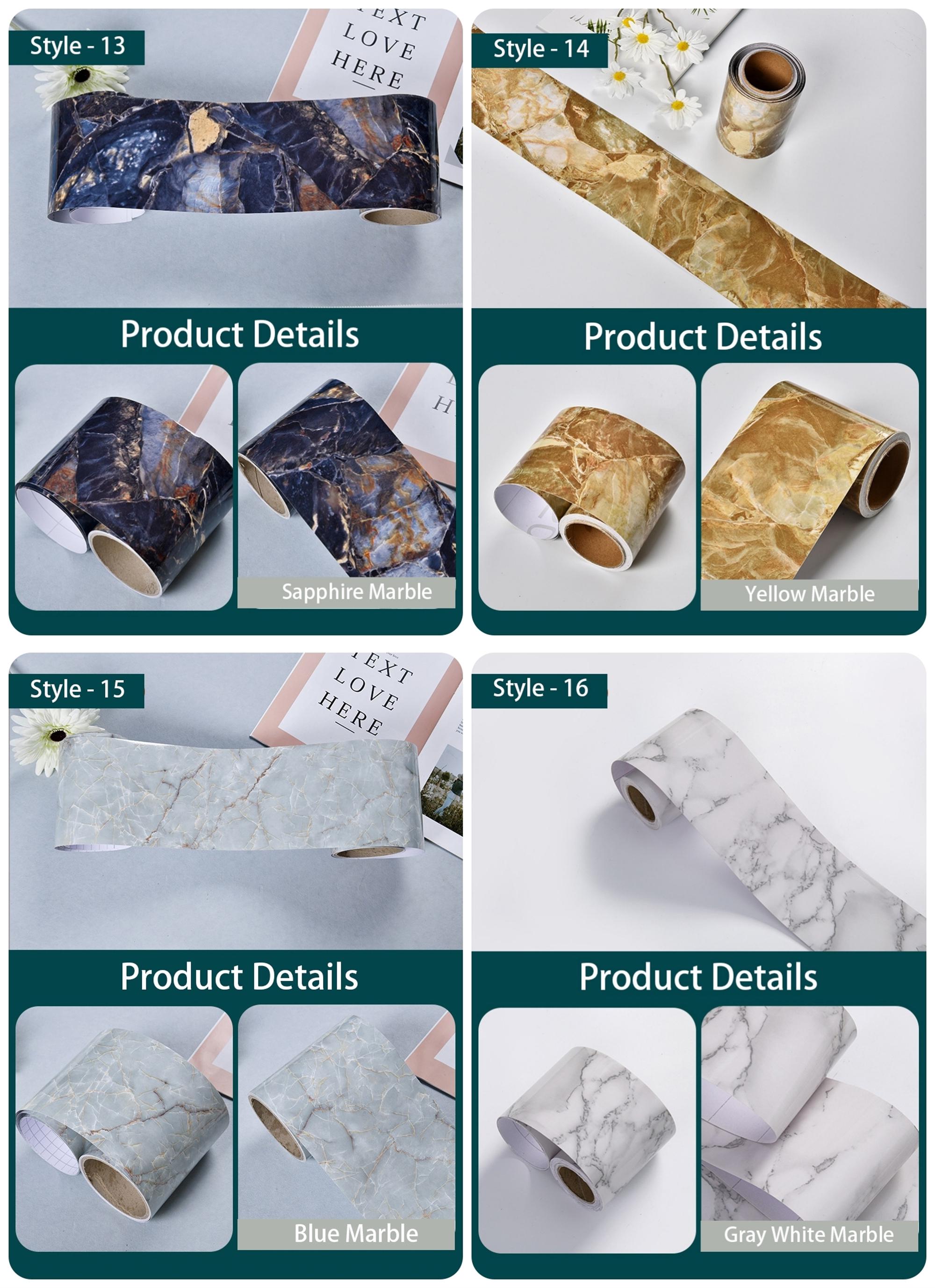 Peel & Stick Wallpaper, PVC Wall Border Sticker, Self Adhesive Vinyl ...