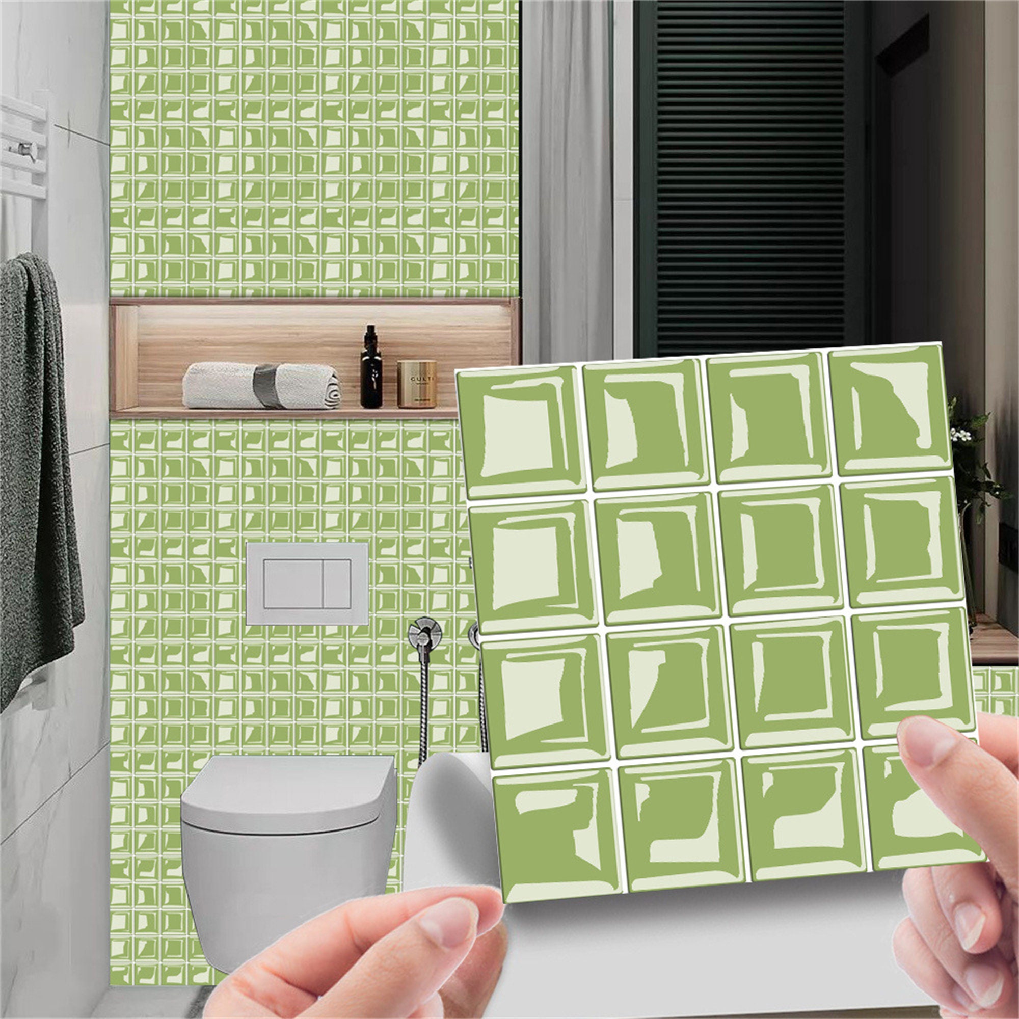 Tile Sticker Vinyl Decal for Kitchen Bathroom Backsplash Floor | Etsy