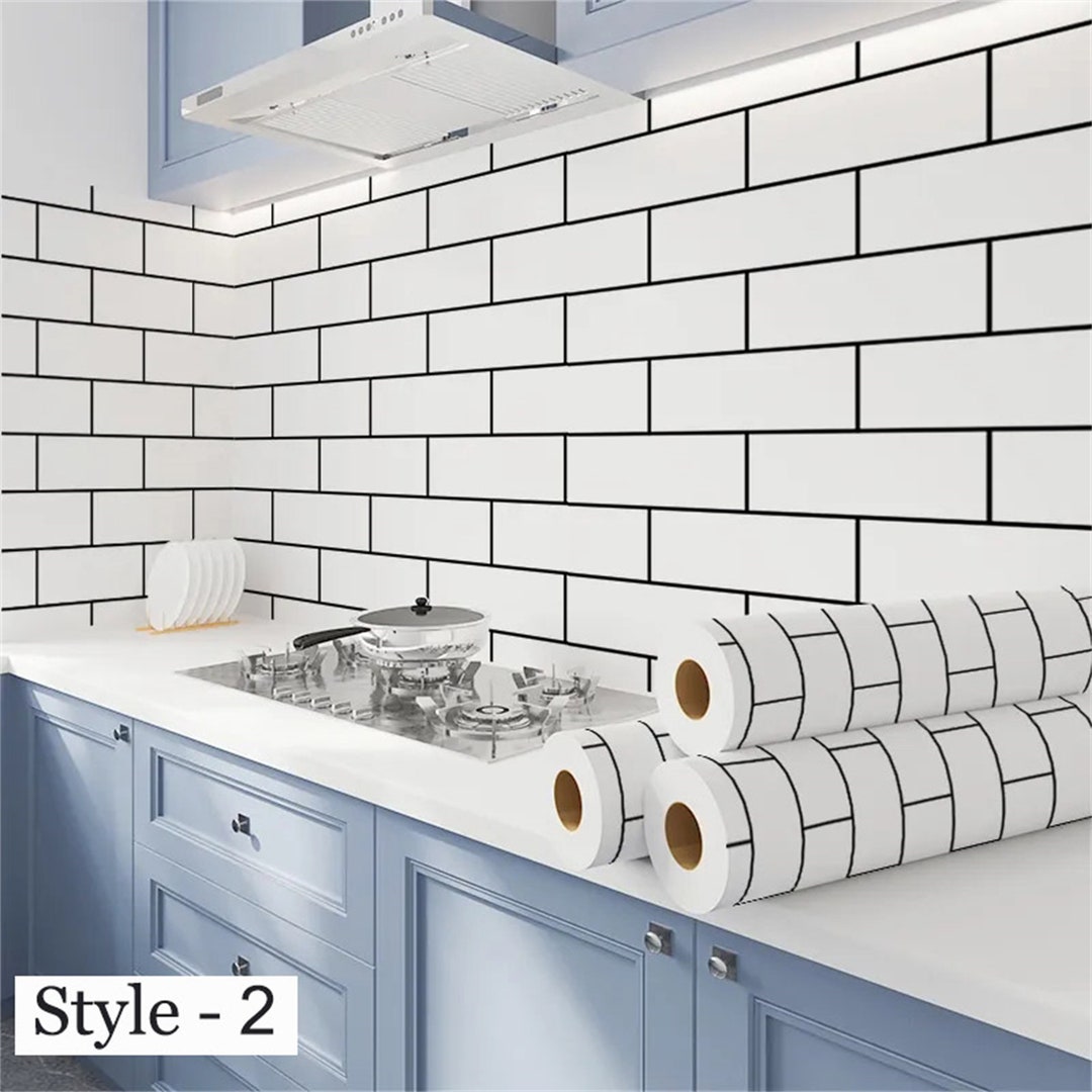 Backsplash Tile Sticker,peel&stick Tile Decal,heat Resistant Wall ...