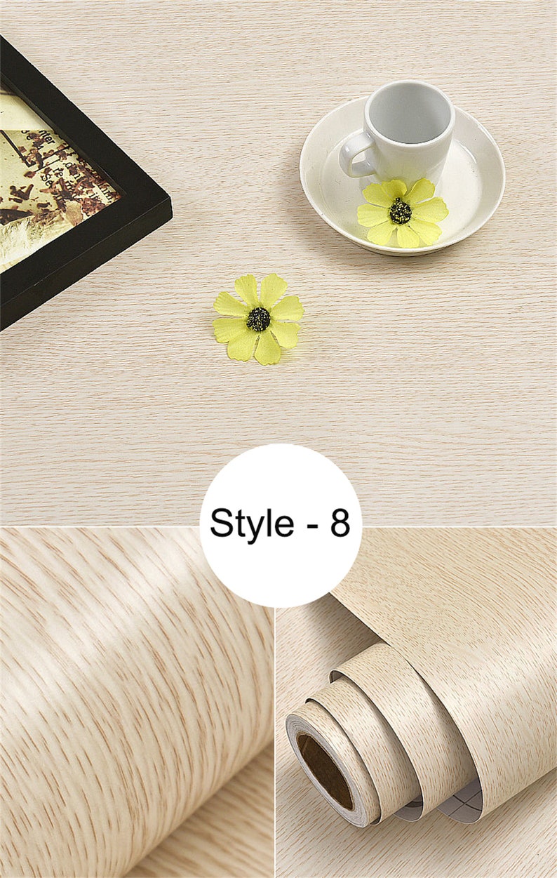 Wood Wallpaper Tile Stickers,peel&stick Tile Decal,wood Grain Wall ...