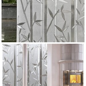 3D Premium Window Privacy Film, Static Cling Sticker,anti-uv, No Glue ...