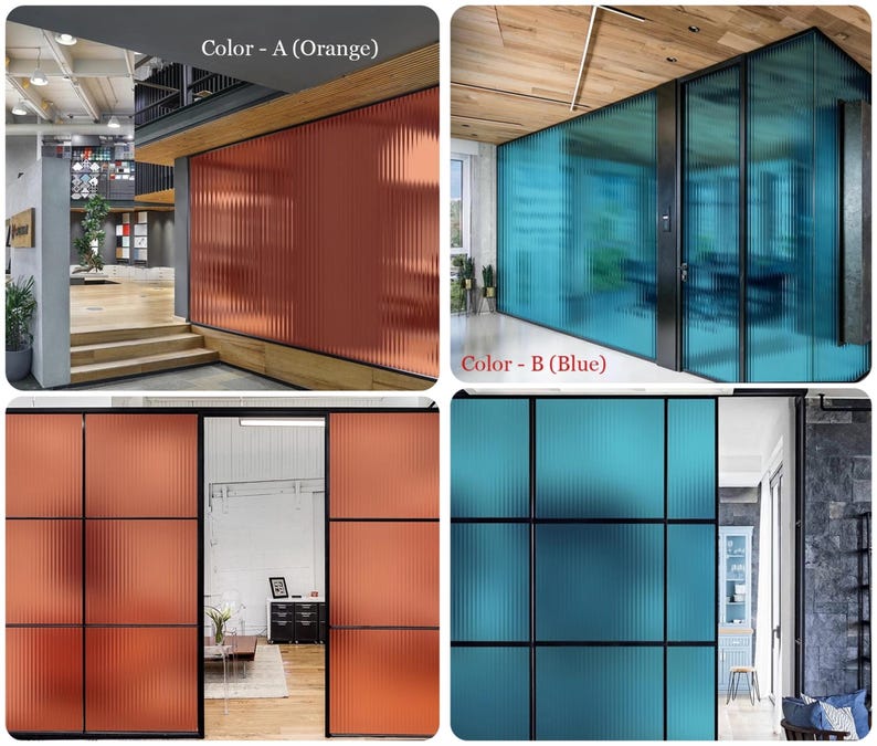 Stripe Window Film,decorative Glass Sticker Opaque Privacy UV ...