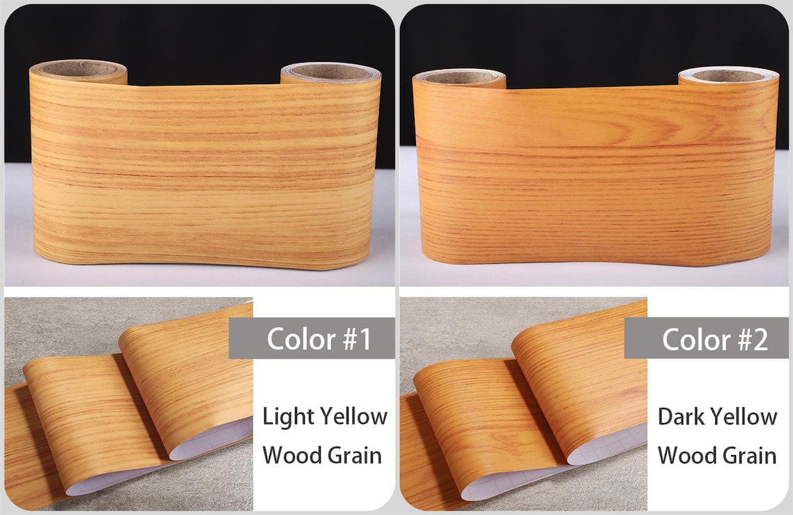 Wood Grain Wallpaper,peel and Stick PVC Wall Sticker,self-adhesive Wall ...