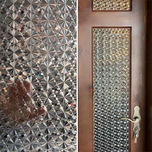 Premium Frosted Privacy Window Glass Film, Etched Glass Effect Privacy ...