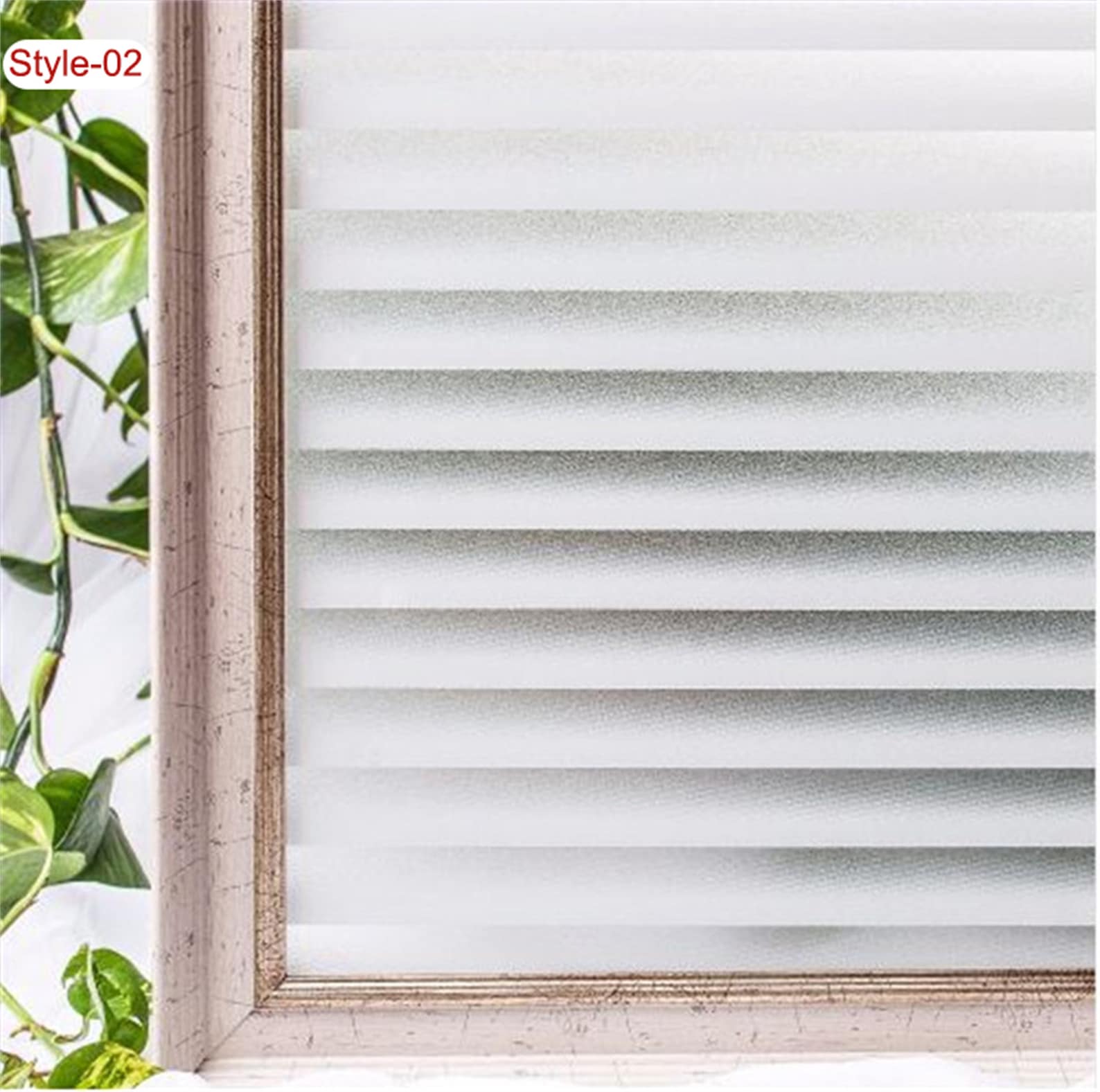 3D Premium Window Privacy Film, Static Cling Sticker,anti-uv, No Glue ...