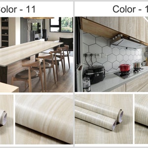 Wood Grain Wallpaper,peel and Stick Wall Sticker,self-adhesive Tile ...