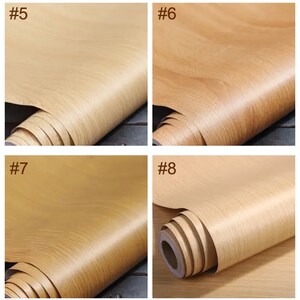 Wood Wallpaper Tile Stickers,peel&stick Tile Decals,wood Grain Wall ...