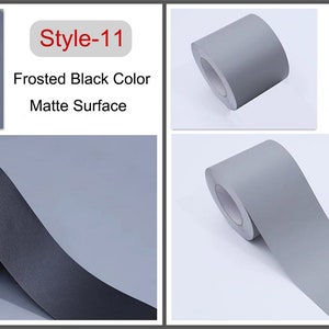 Peel and Stick PVC Self-adhesive Wallpaper Border Board Trim Moulding ...