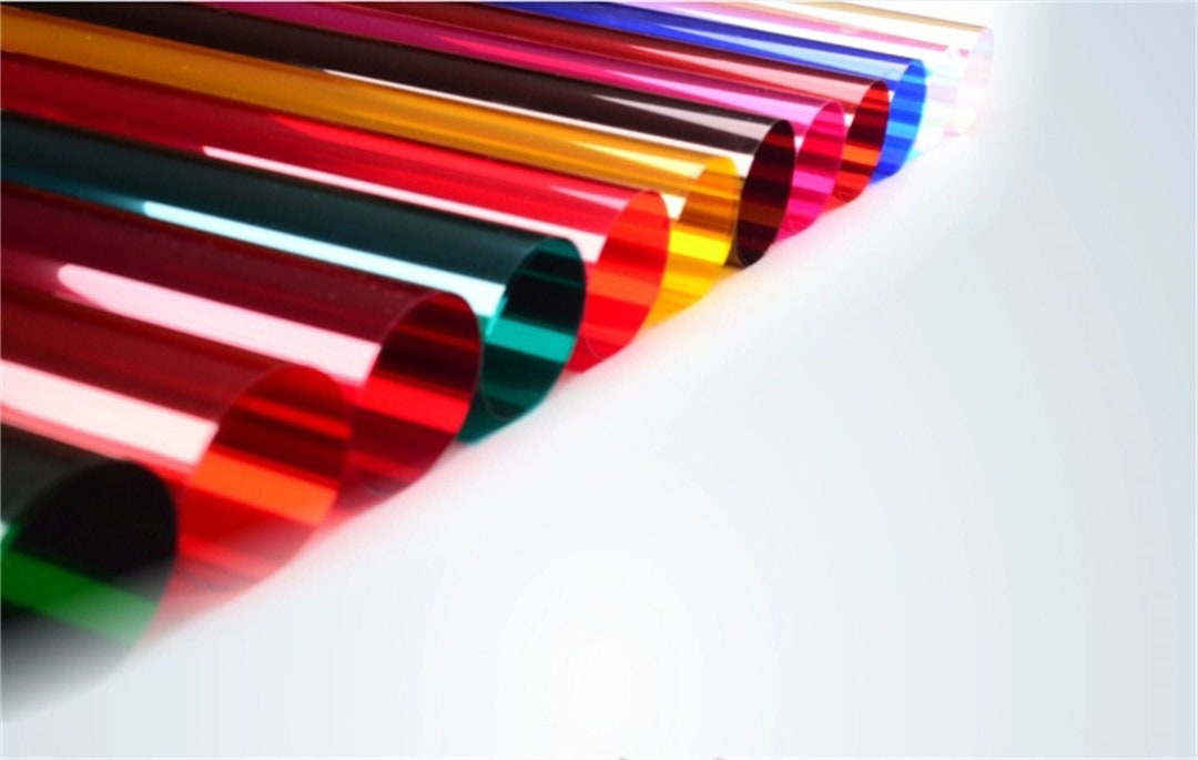 Colorful Decorative Glass Films,self Adhesive Stained Window Decals ...