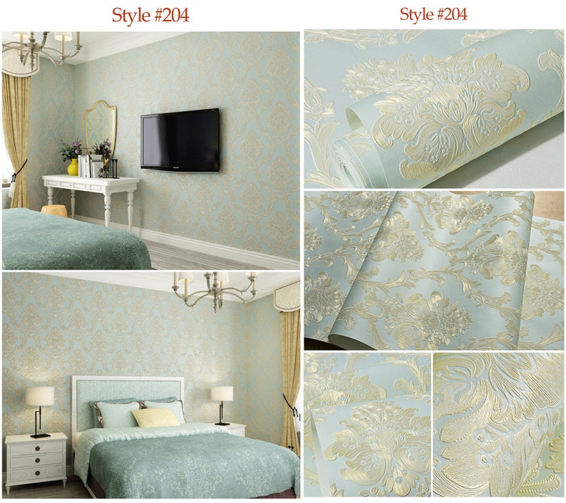 Self Adhesive Wallpaper Non-woven Fabric Wall Paperremovable - Etsy