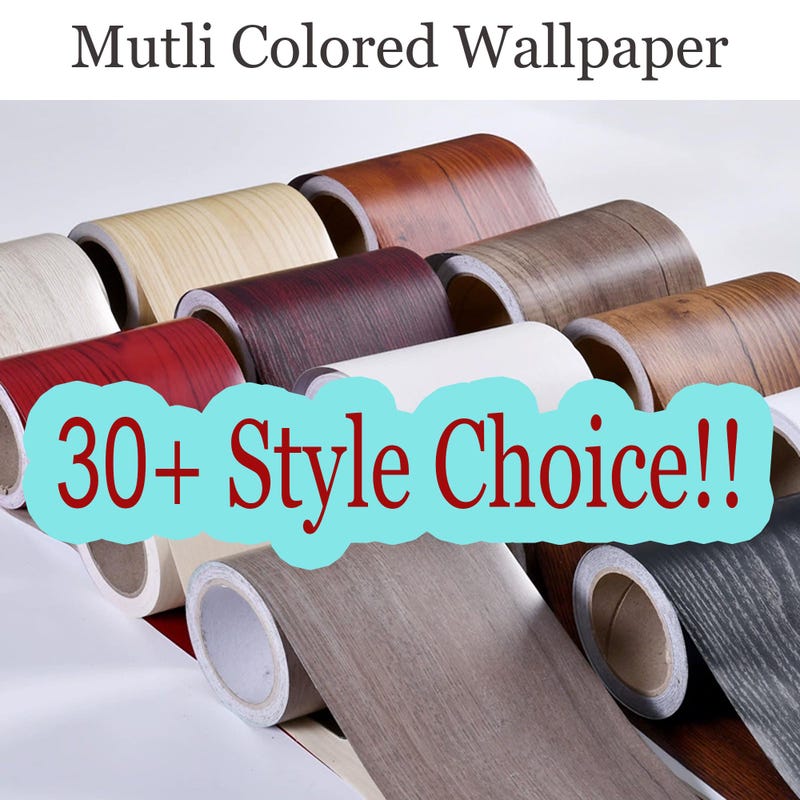 Vinyl Wood Contact Paper - Etsy