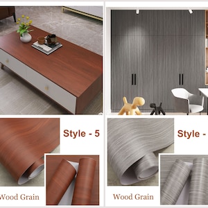 Wood Wallpaper Tile Stickers,peel&stick Tile Decal,wood Grain Wall ...
