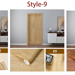 Wood Wallpaper Tile Stickers,peel&stick Tile Decal,wood Grain Wall ...