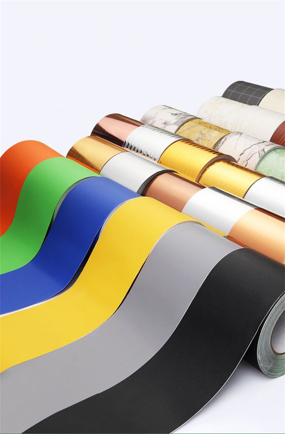 Peel and Stick PVC Self-adhesive Wallpaper Border Board Trim Moulding ...