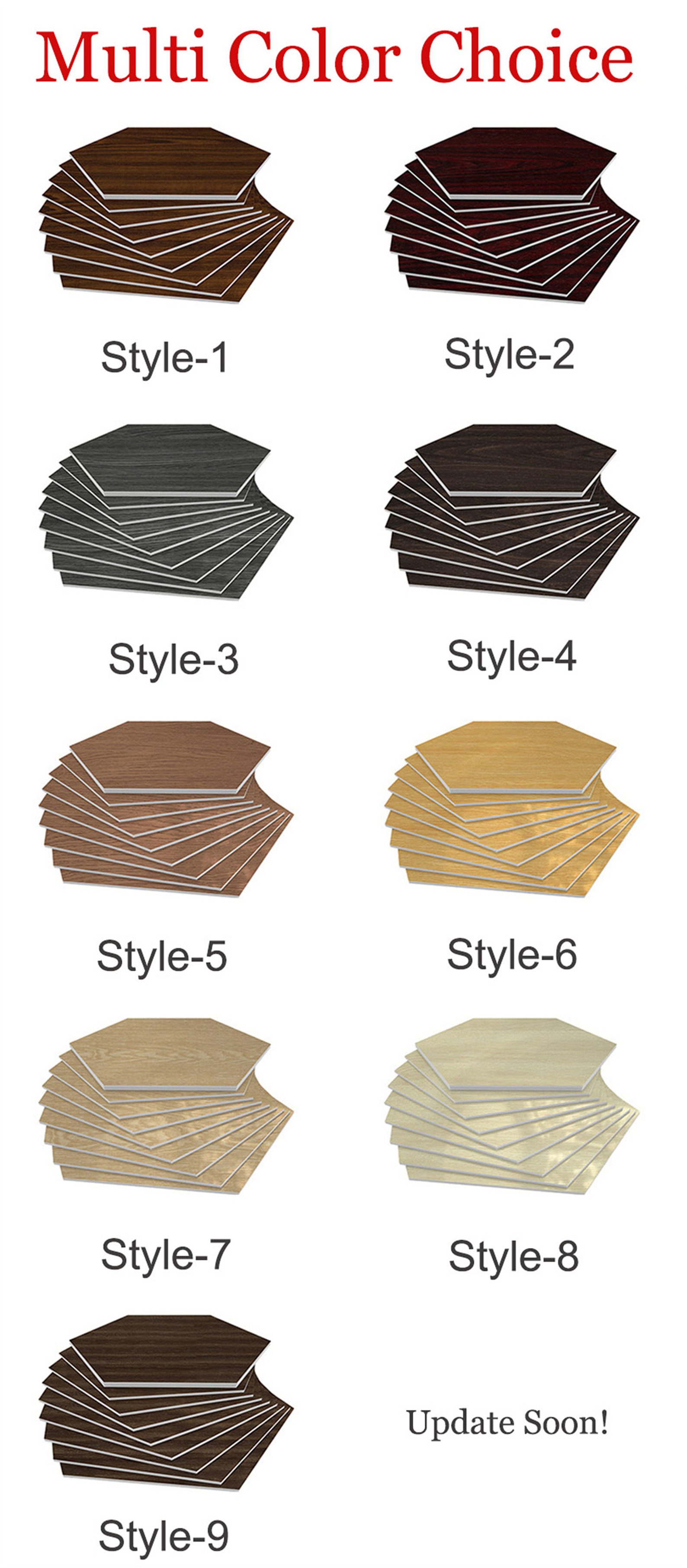 Hexagon Tile Floor Stickers, Self Adhesive Tile Stickers,removable ...
