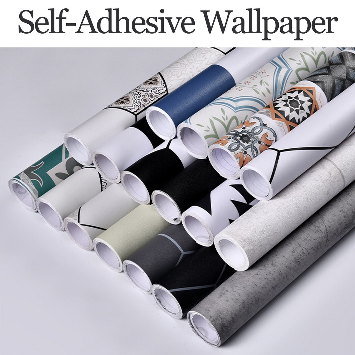 Floor Tile Sticker Panel, Self Adhesive Tile Sticker Anti-slip Vinyl ...