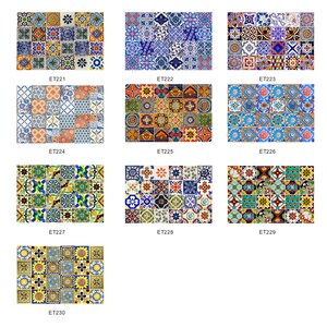 Tile Sticker Vinyl Decal for Kitchen Bathroom Backsplash - Etsy