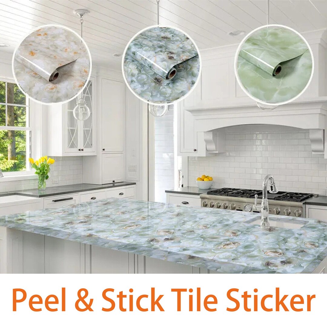 Backsplash Tile Stickers,peel&stick Tile Decal,heat Resistant Wall ...