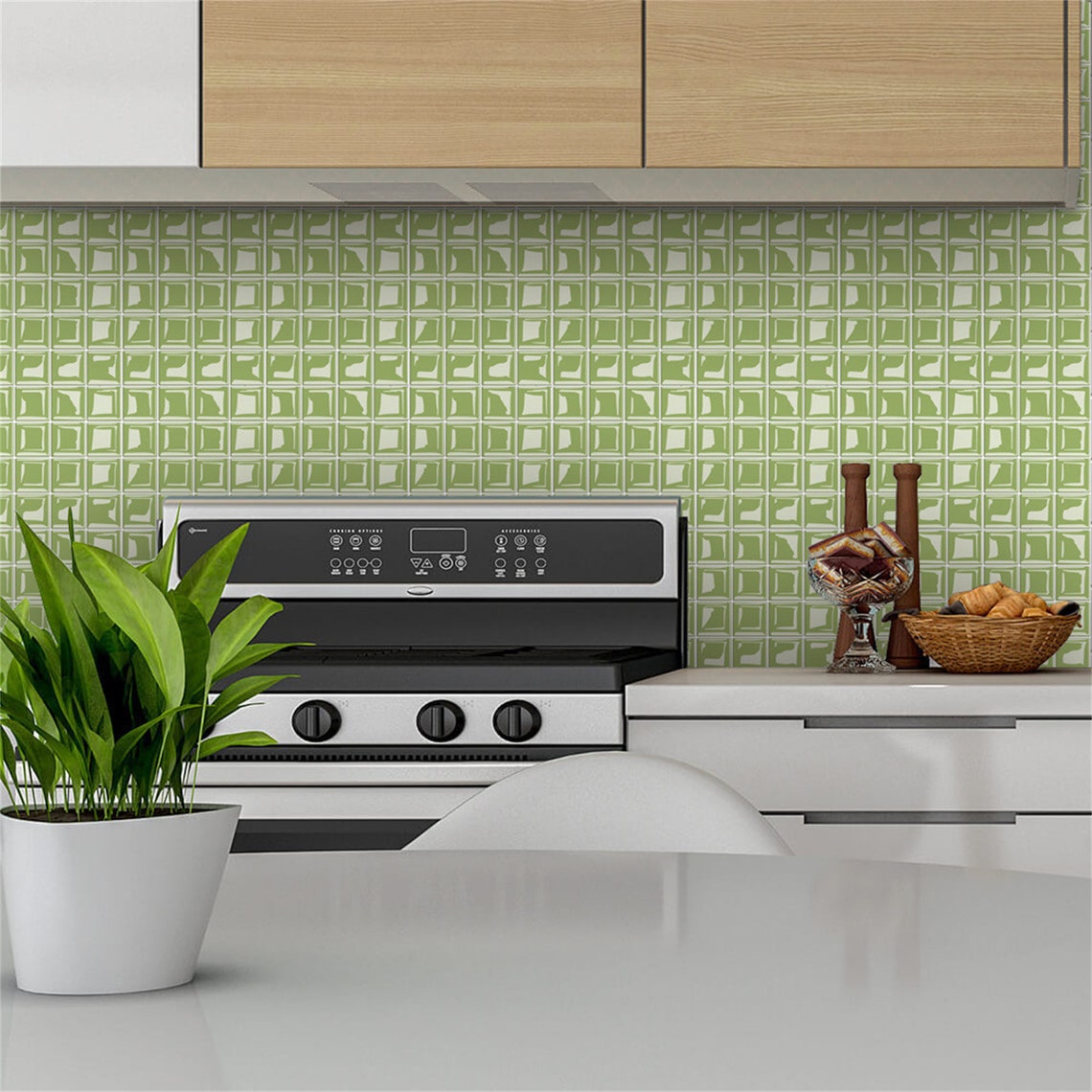 Tile Sticker Vinyl Decal for Kitchen Bathroom Backsplash Floor | Etsy