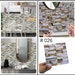 Stone Brick Tile Stickers Peel and Stick Backsplash Tile - Etsy